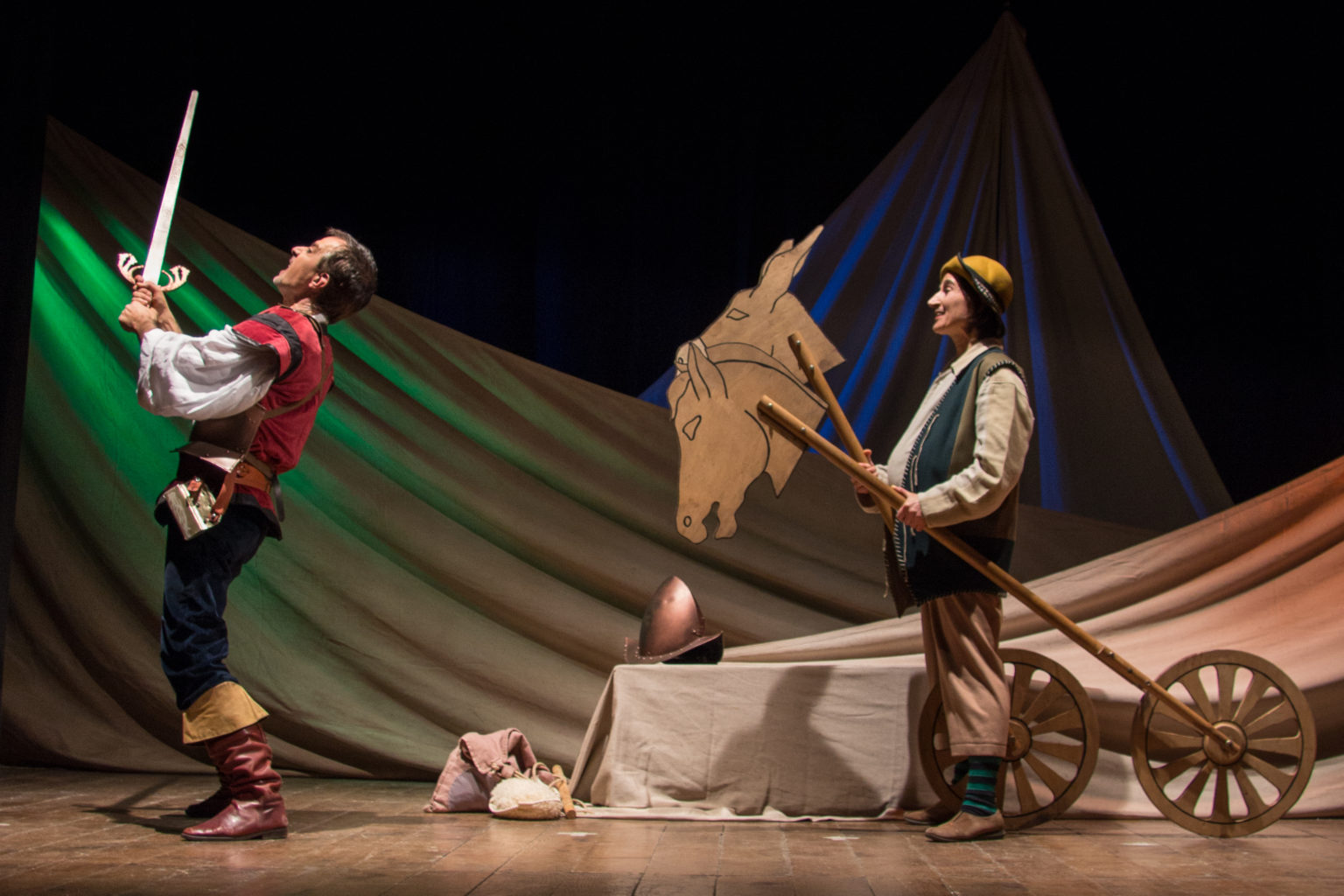 DON CHISCIOTTE E SANCIO PANZA – Teatro Eidos DON CHISCIOTTE E SANCIO PANZA – Teatro Eidos